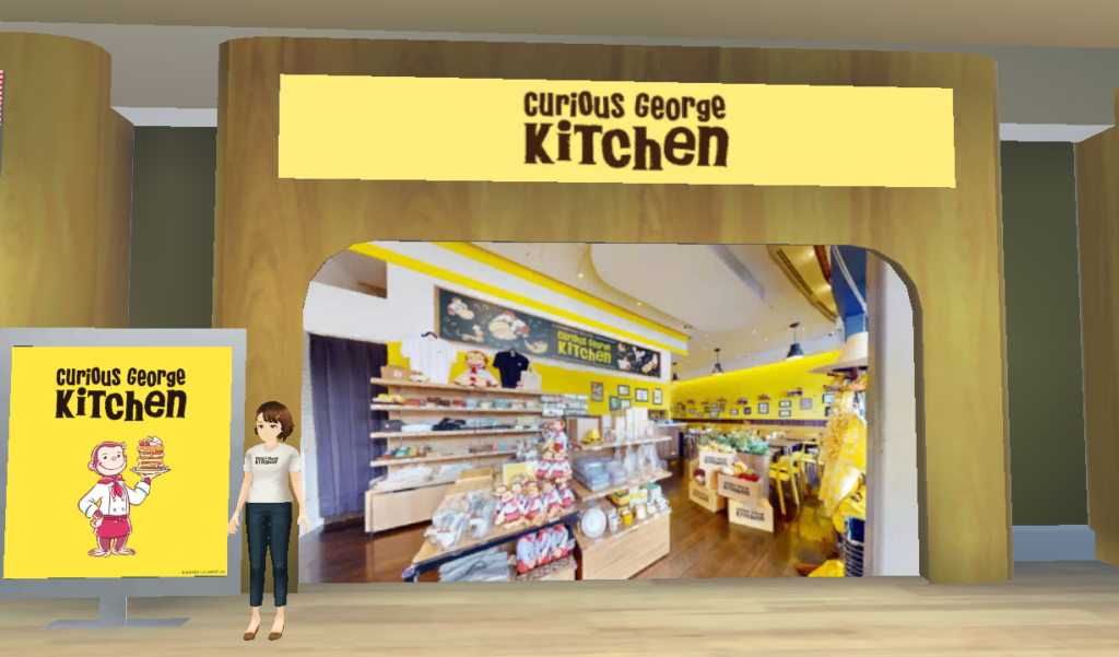 【新店OPEN!】Curious George Kitchen | そらのうえショッピングモール